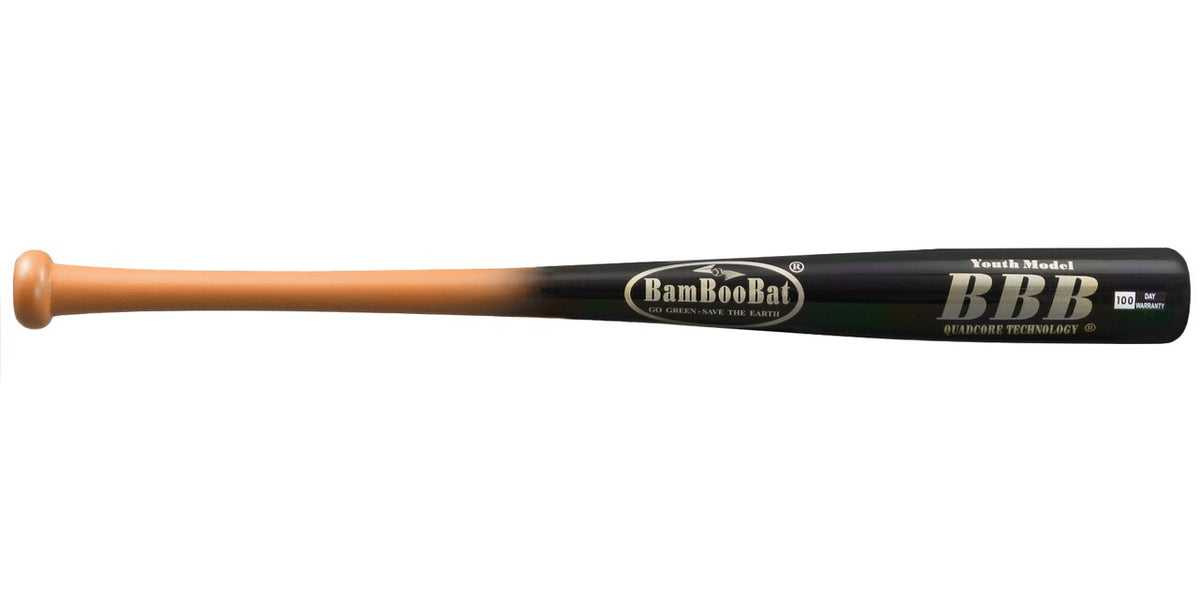 Bamboo Youth Baseball Bat - BamBooBat - 6 Colors - 100 Day Warranty Ap ...